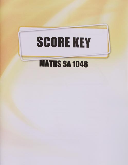 Maths SA KEY 1048 (03/14) – Accelerated Education Enterprises