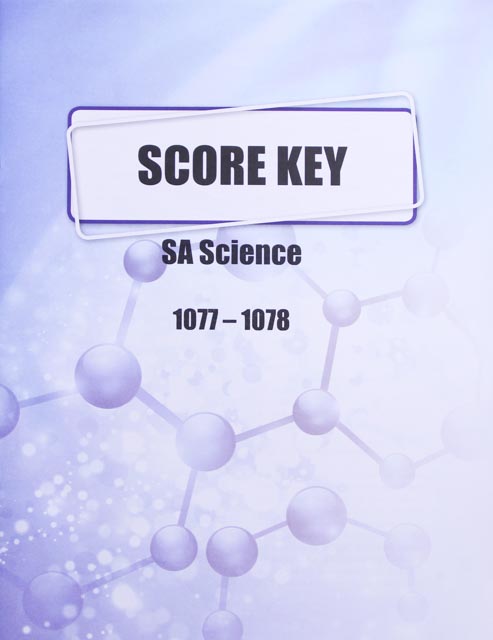 Science SA KEY 1077-1078 (04/15) – Accelerated Education Enterprises
